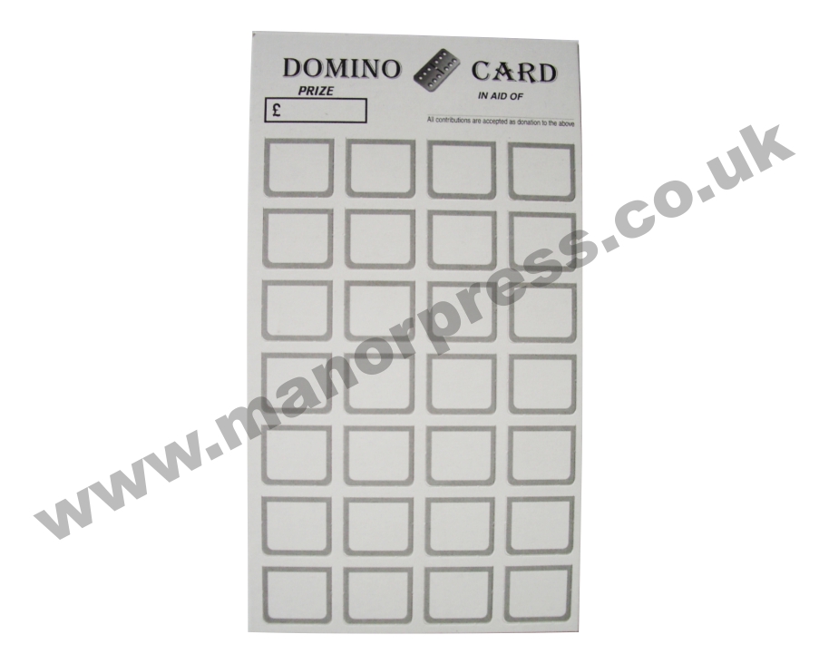 DOMINO CARDS - 1 PACKET
